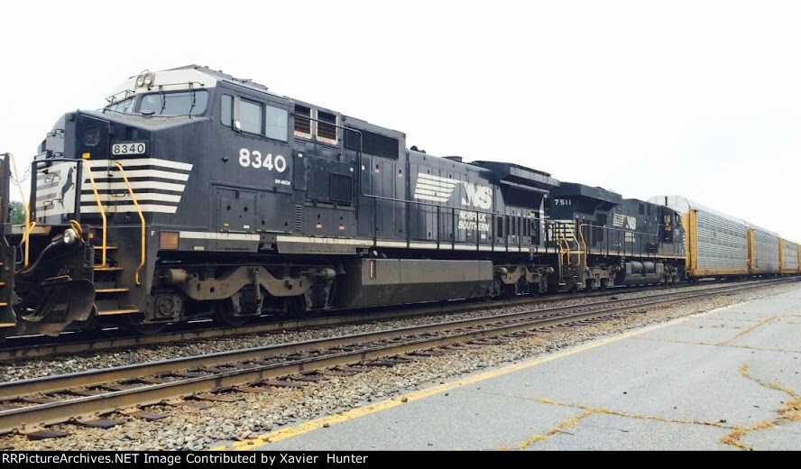 NS 8340 2nd on The Intermodel Train